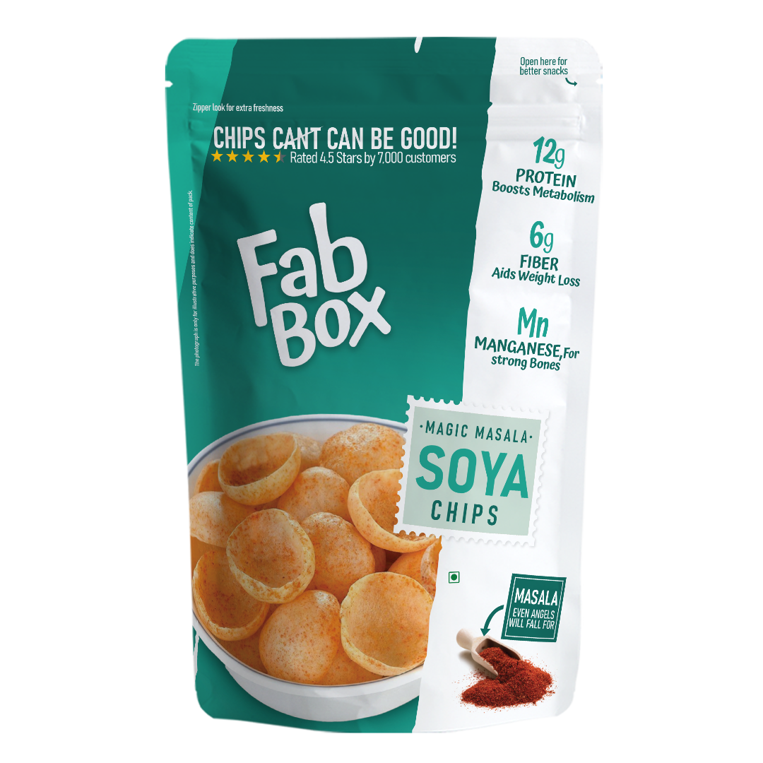 Magic masala soya chips- Healthy Snacks – FabBox